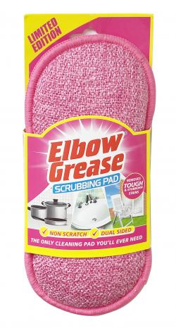 ELBOW GREASE PINK SCRUBBING PAD - DISPLAY